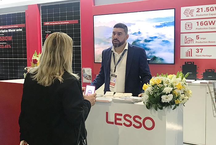 News - Exhibition News|LESSO Solar shines at InterSolar South America ...